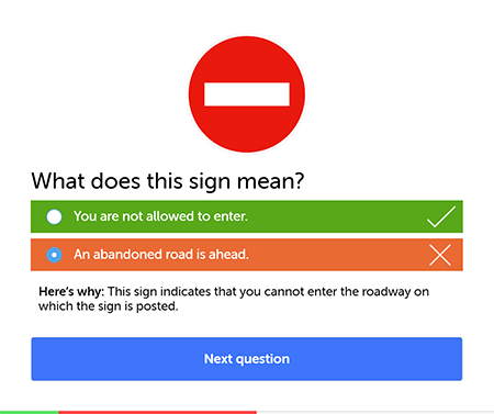 Embed Our Driving Quizzes On Your Site